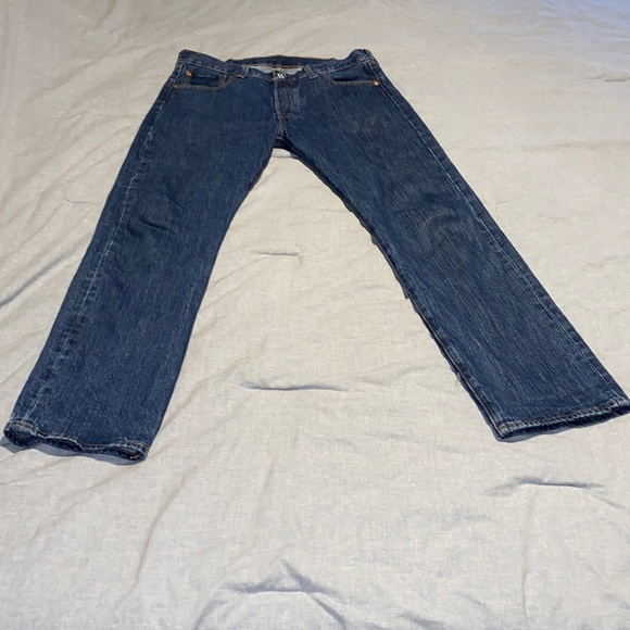 Levi's | Jeans | Levis 5 Jeans 5 Button Fly Blue Denim 100 Cotton Euc ...